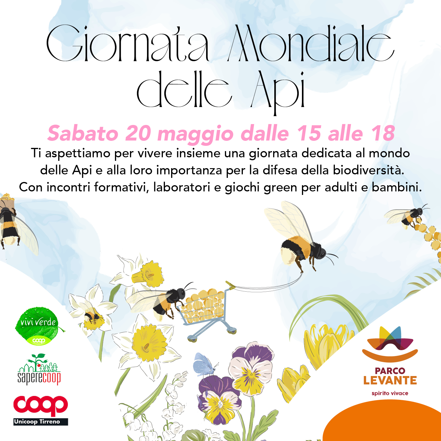 Giornata Mondiale delle Api - Parco Levante